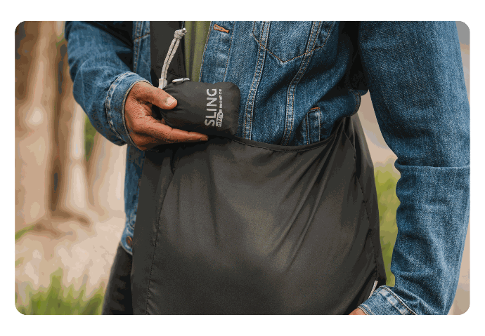 ChicoBag Sling rePETe + Refine Crossbody